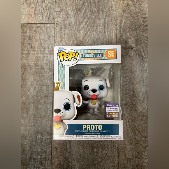 Funko | Other | Funko Pop Funkoville Proto Sdcc Limited Edition Se ...
